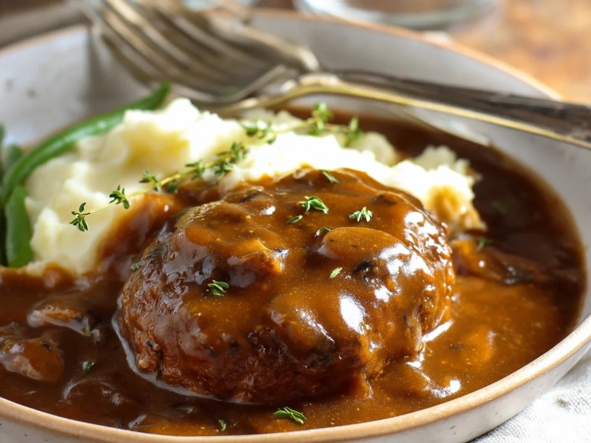 Homestyle Salisbury Steak Recipe: A Nostalgic Dinner - RecipesByMegan