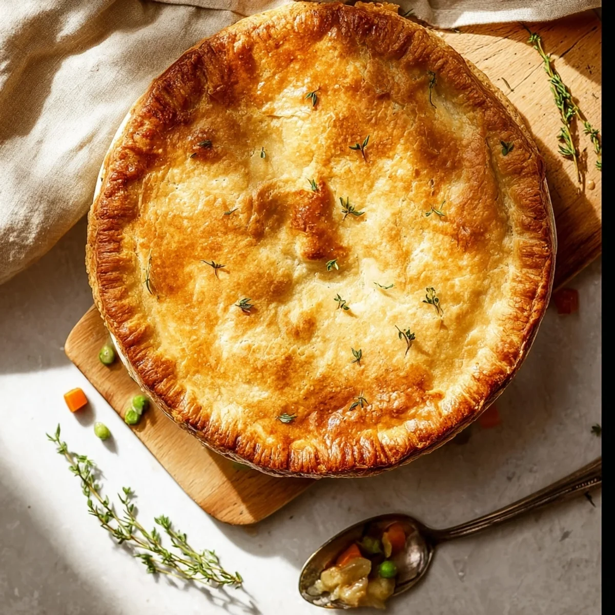 Easy Homemade Pot Pie Recipe: Hearty Chicken & Flaky Crust - Recipes By ...