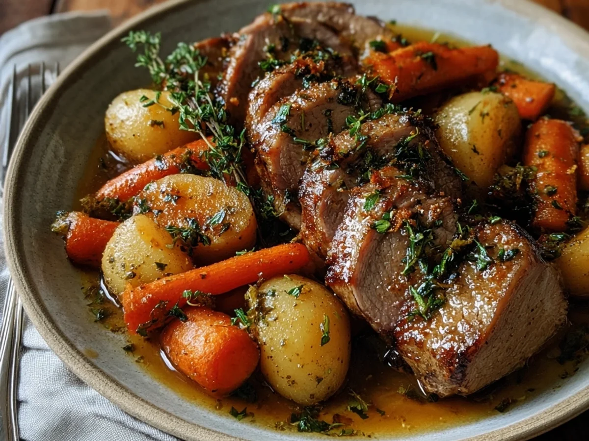 Easy Lamb Loin Crock Pot Recipe: Tender Dinner, Zero Fuss - Recipes By ...