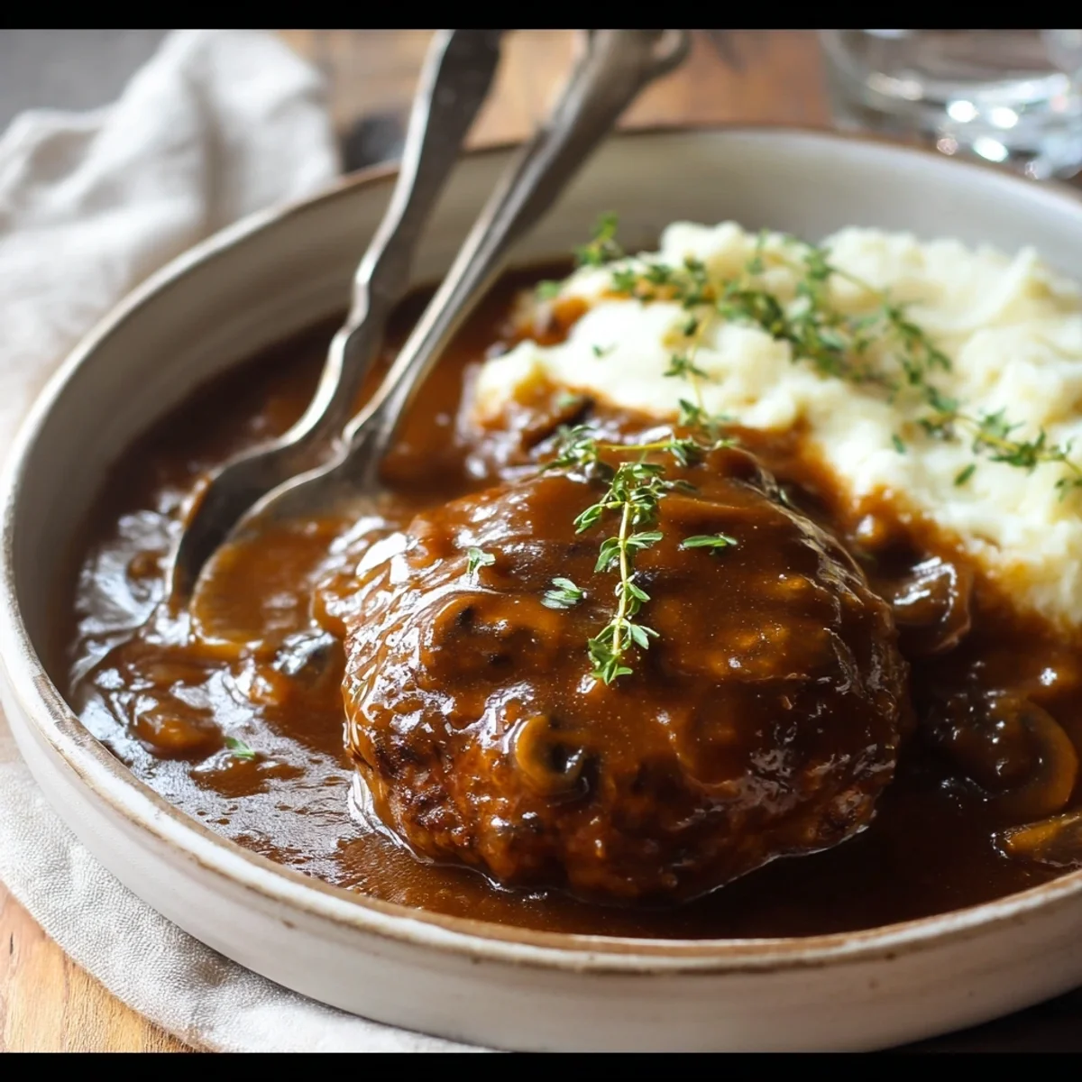 Homestyle Salisbury Steak Recipe: A Nostalgic Dinner - RecipesByMegan