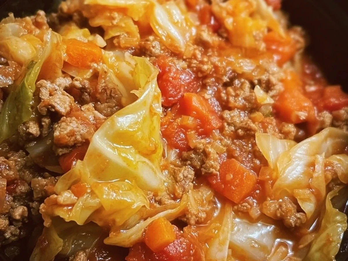 Slow Cooker Unstuffed Cabbage Rolls: Easy Weeknight Meal - Recipes By Megan